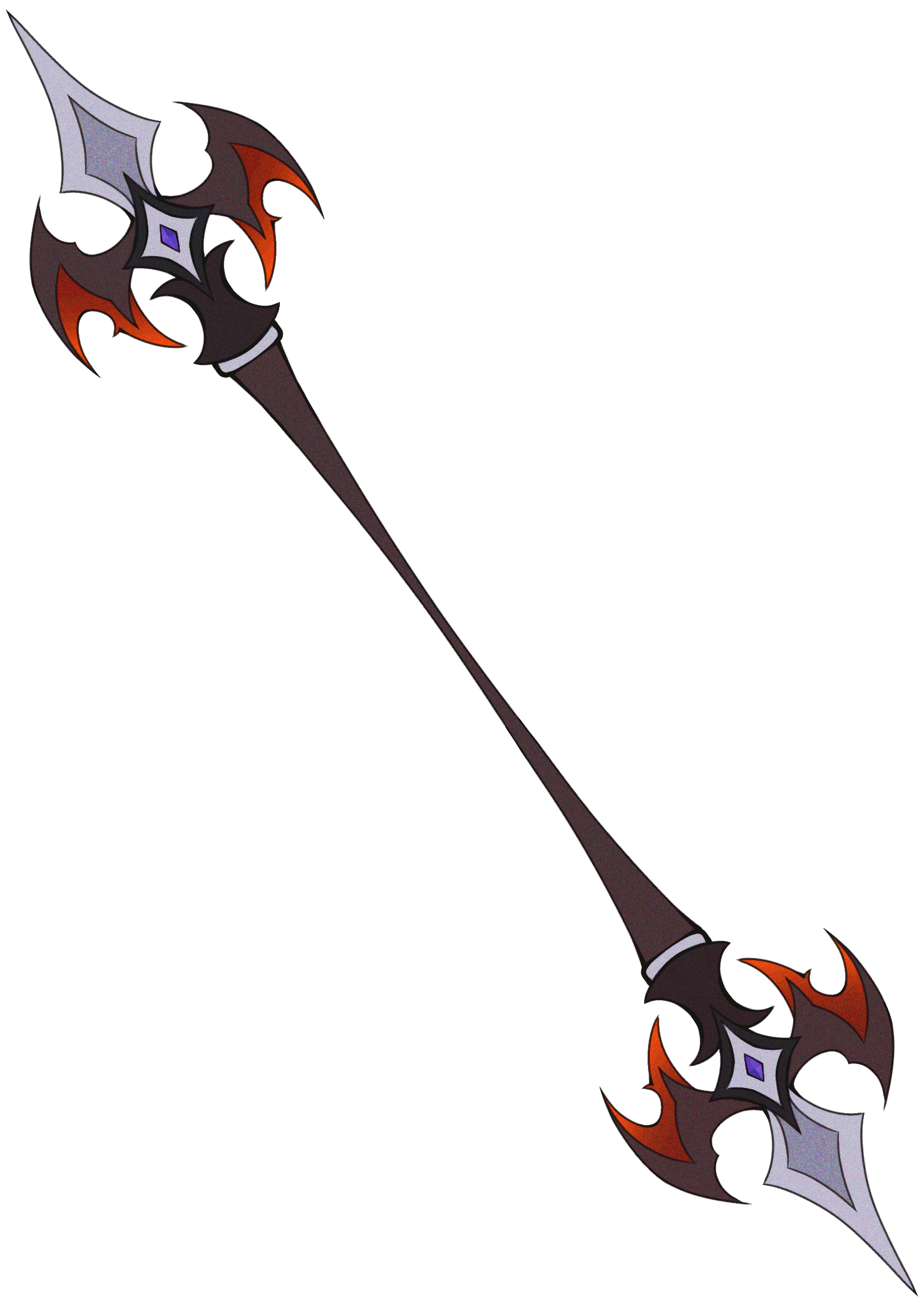Krei's double sided spear - ibisPaint