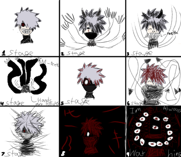 9 stages of demon(cloak) - ibisPaint