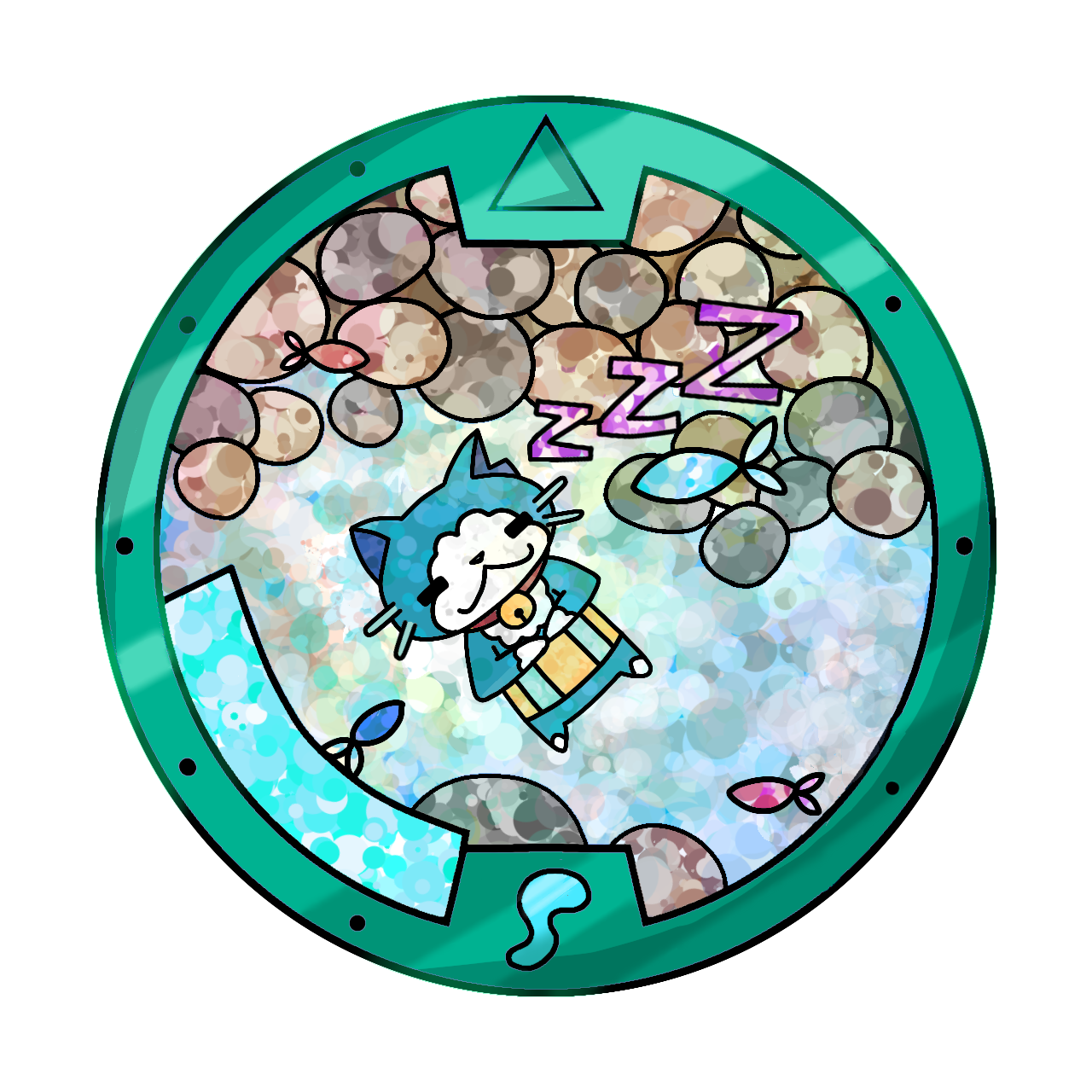 Yokai-watch OC medal 2 - ibisPaint