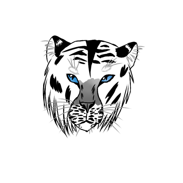 white tiger - ibisPaint