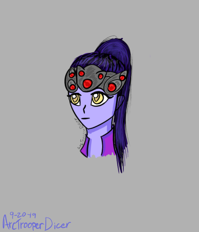 Widowmaker Here - Speedpaint - ibisPaint