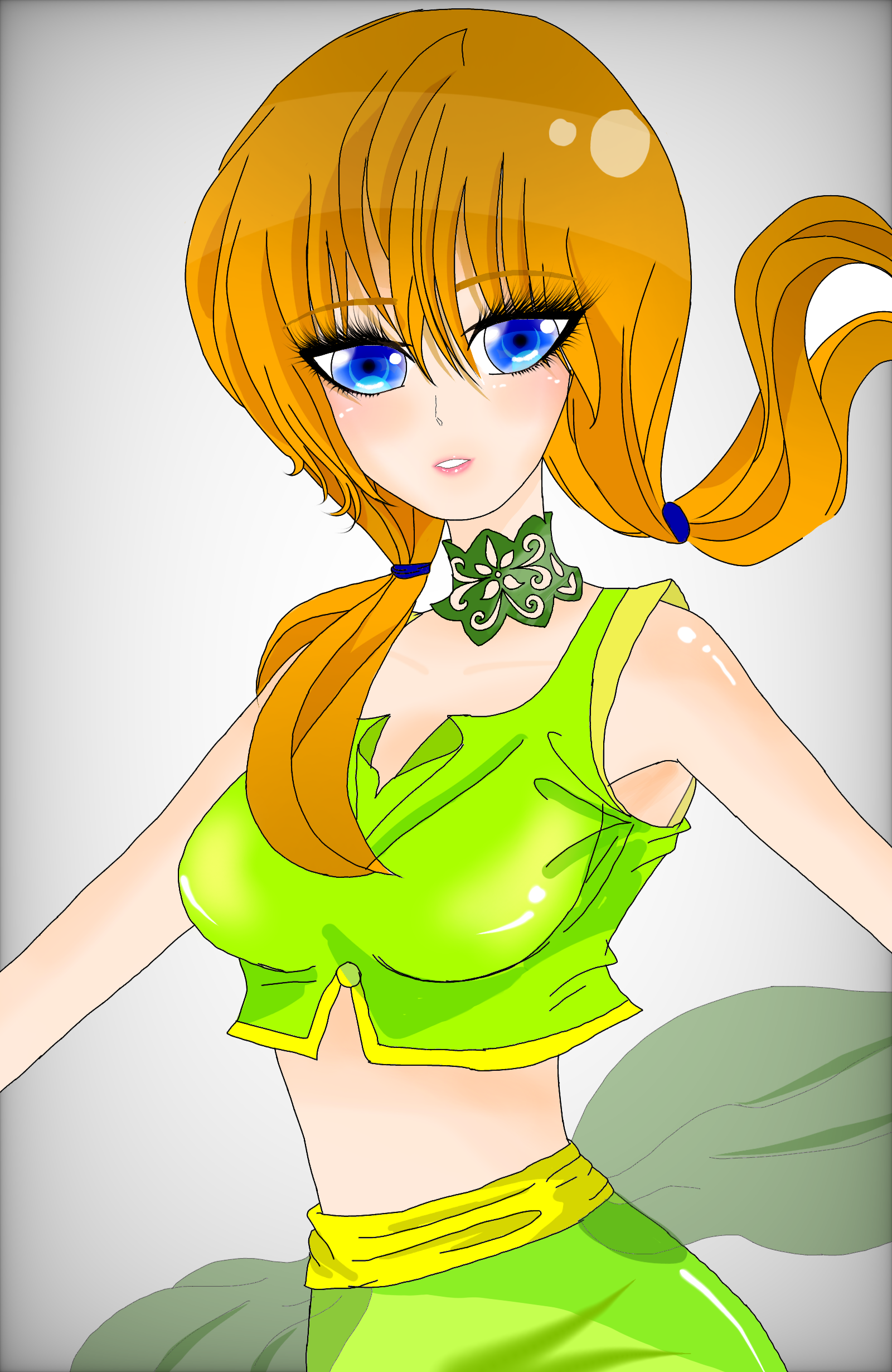 cute girl - ibisPaint