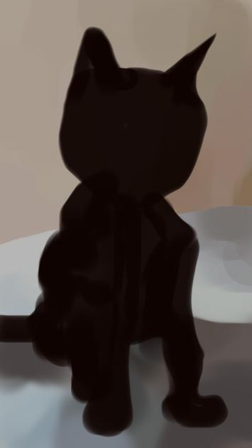 Unfinished kitty cat - ibisPaint