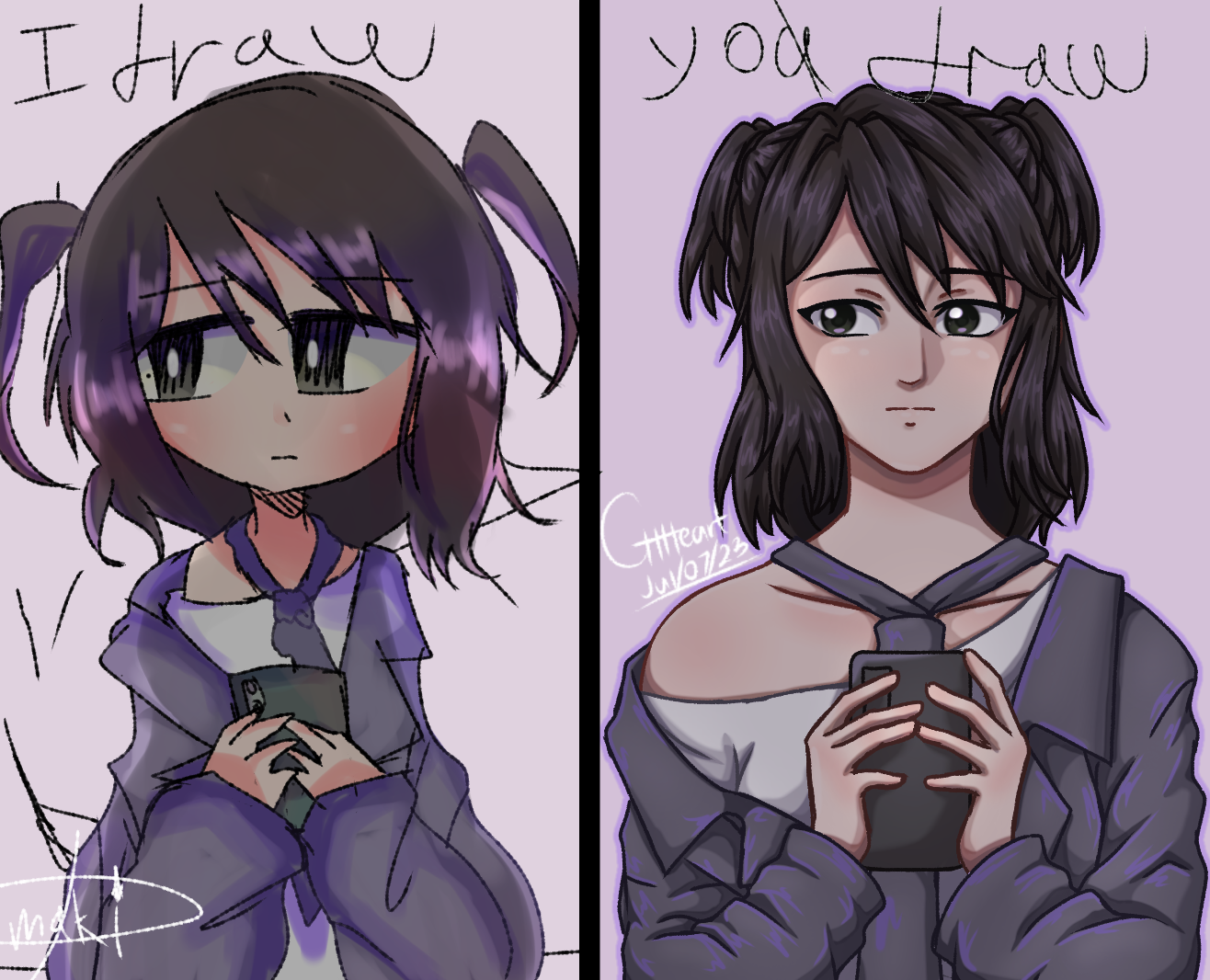 Collab with Carrie Arnoux - ibisPaint