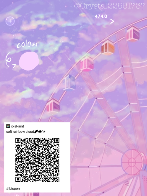 Soft Rainbow Cloud Brush - ibisPaint