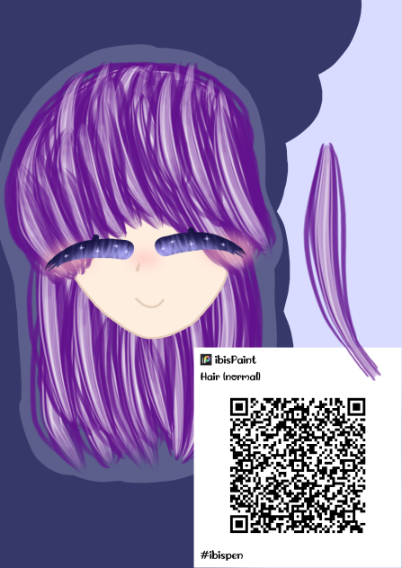 Hair (normal) - ibisPaint