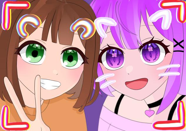 Ayame and mii-chan - ibisPaint