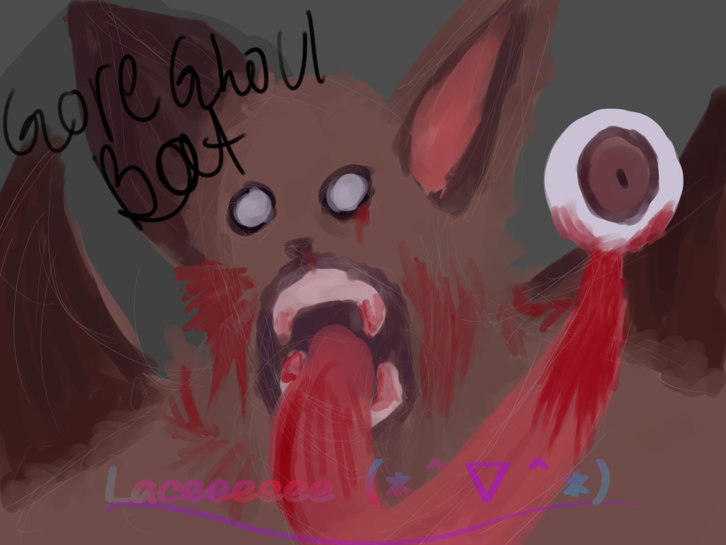 Gore Ghoul Bat - ibisPaint