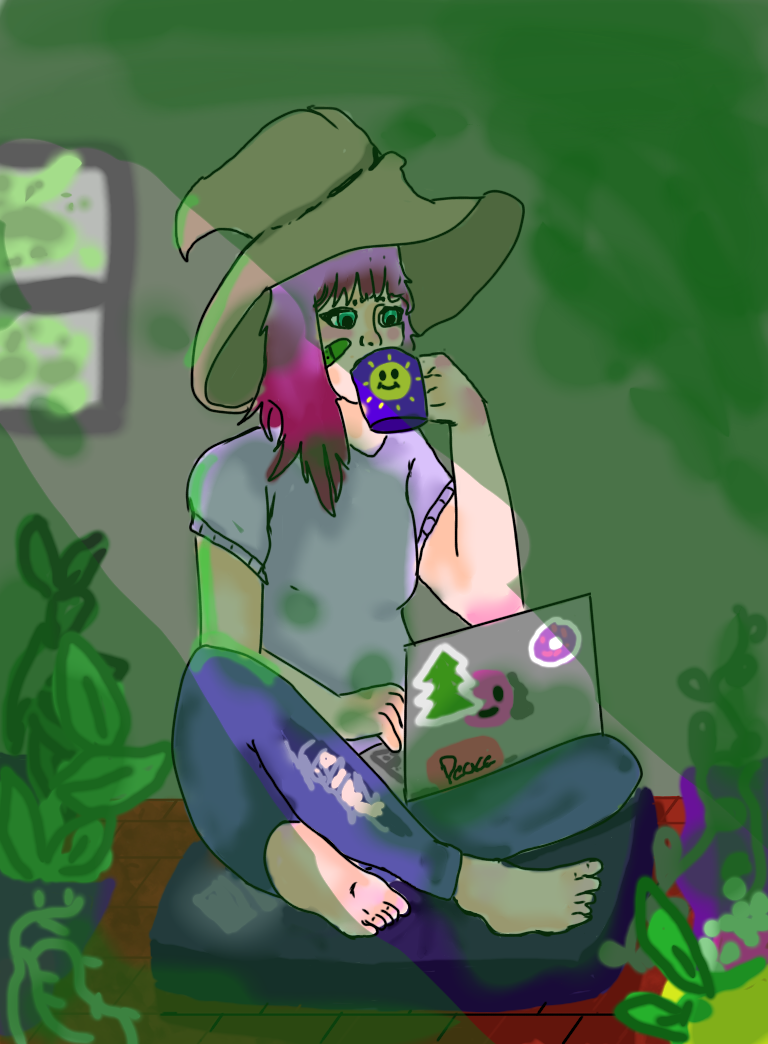 OC chillin - ibisPaint