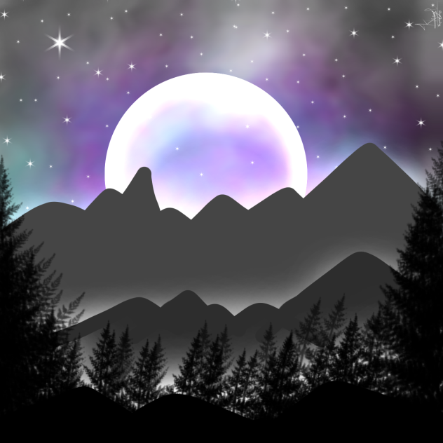 Galaxy Forest - ibisPaint