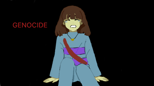 Frisk Genocide Speedpaint Ibispaint