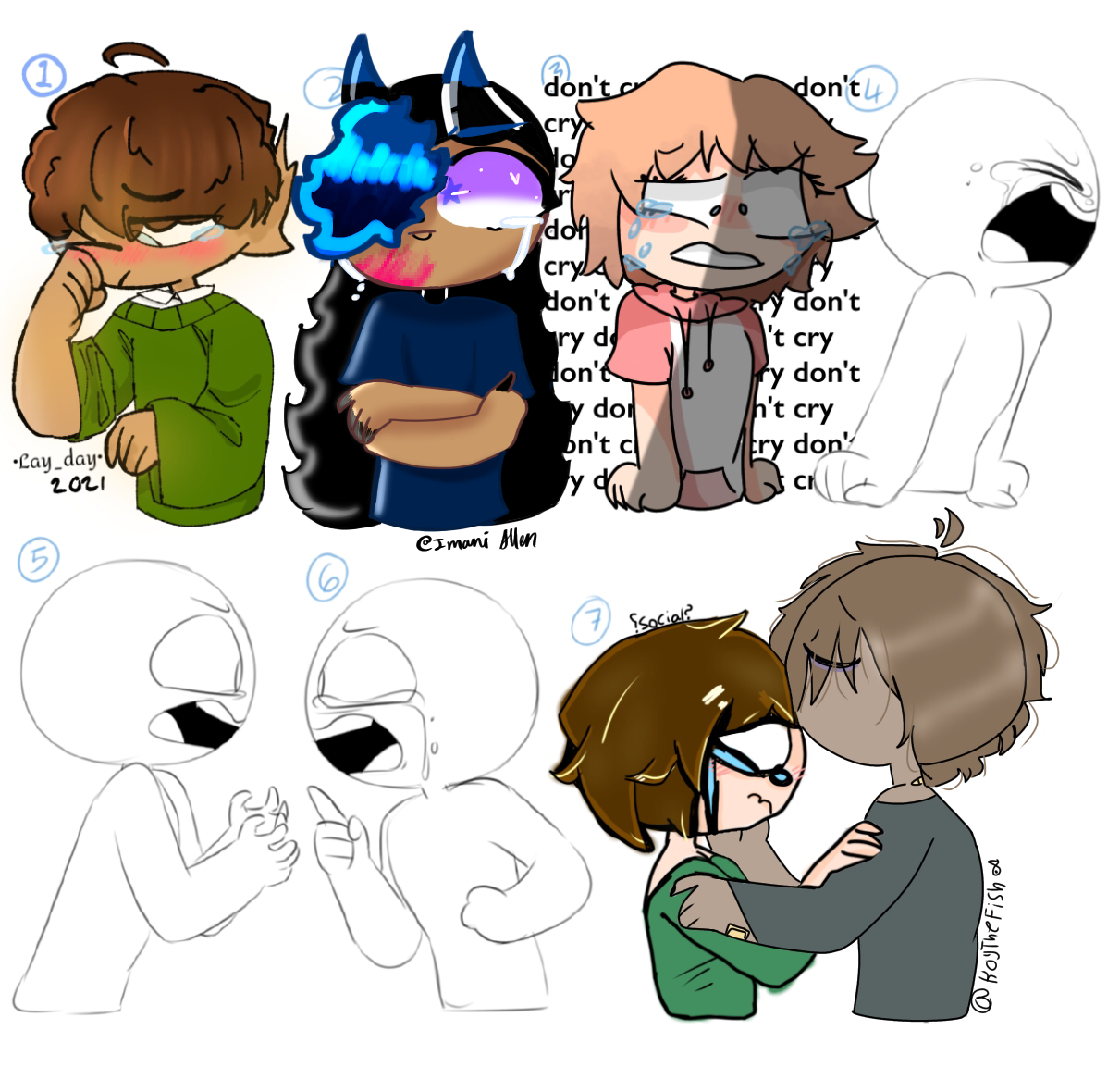 Crying Collab - ibisPaint