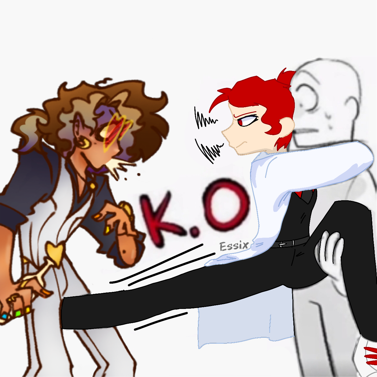 He's mine! Collab XD - ibisPaint