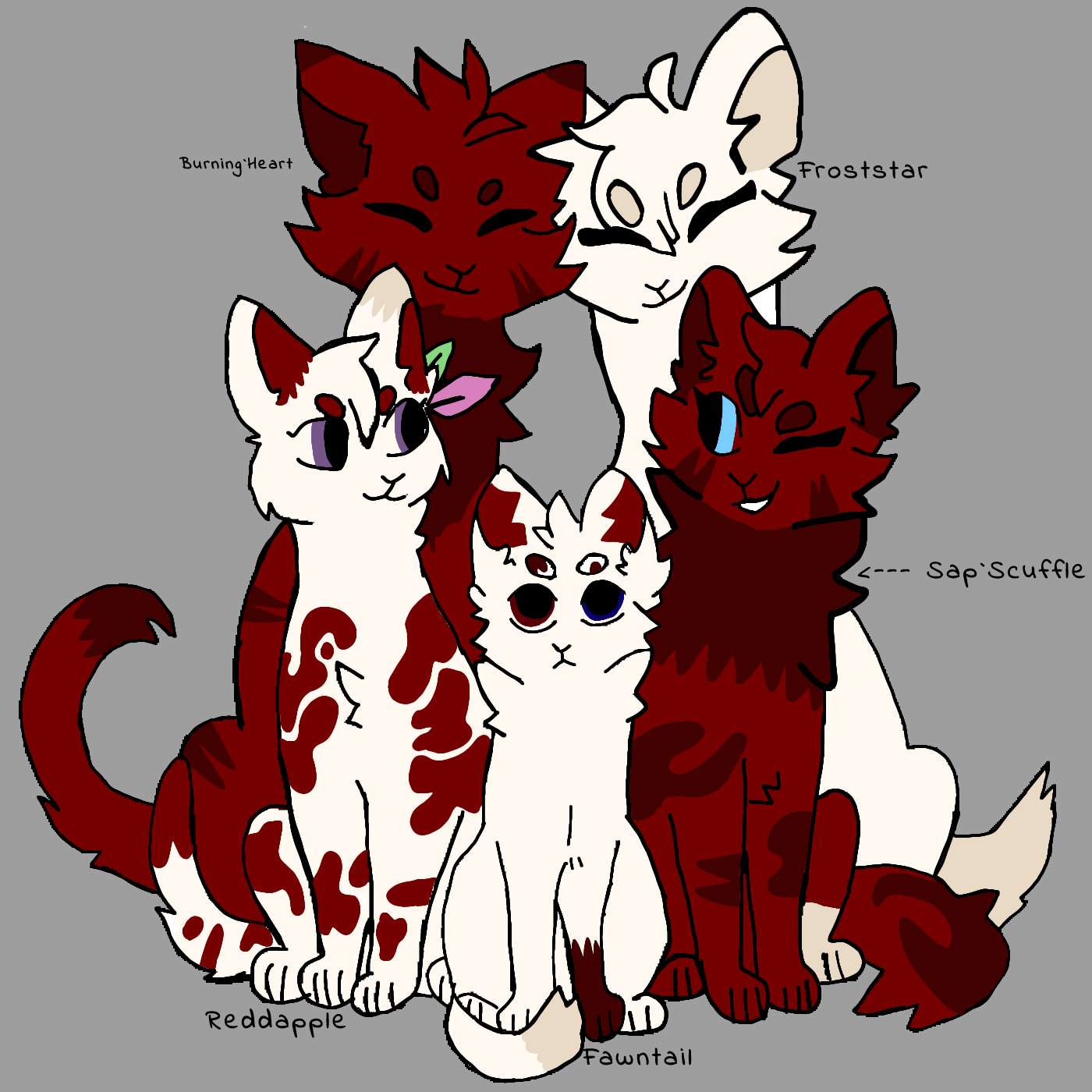 Burning`Heart x Froststar - Kits - ibisPaint