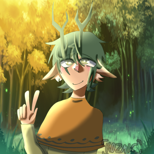 Deer kid called Reko HEHEHEHHE - ibisPaint