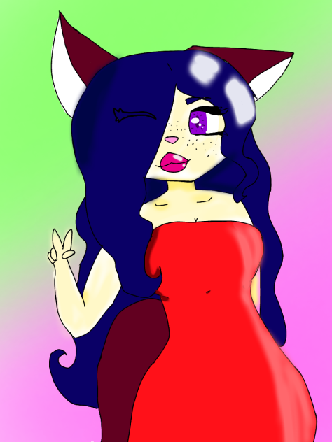 carlie dragonvon blue - ibisPaint