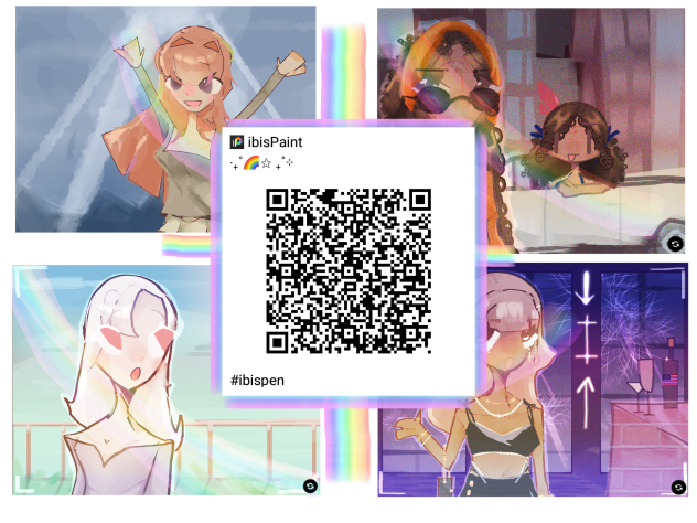 Rainbow filter brush. - ibisPaint