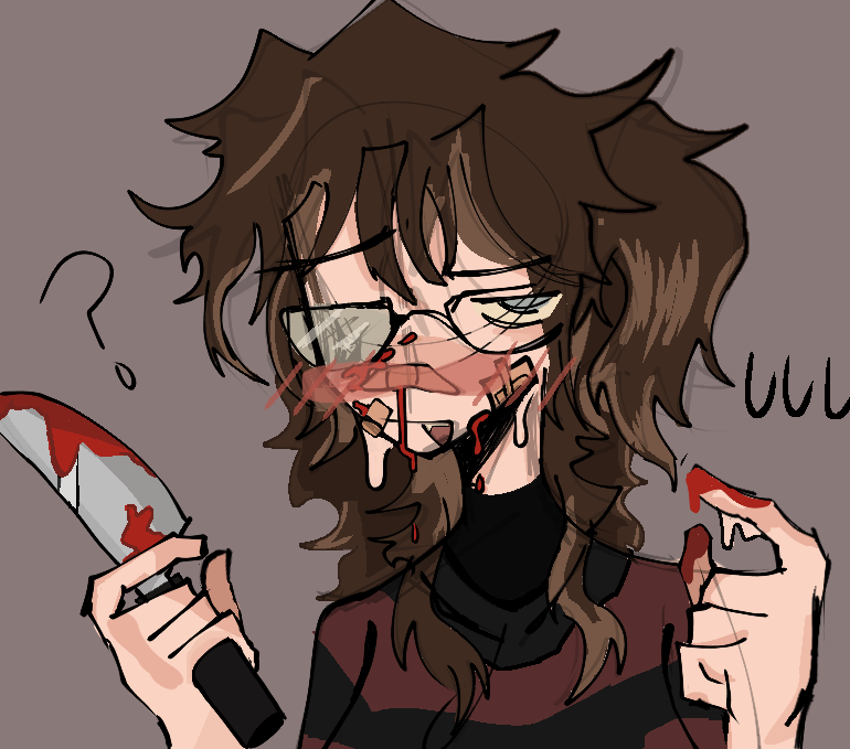 yandere nerd - ibisPaint