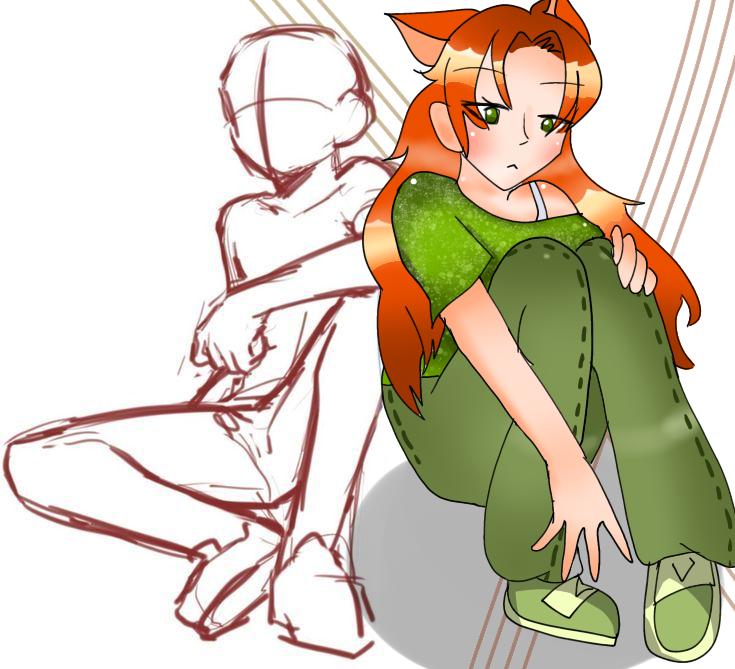 Thinking 🔥(collab) - ibisPaint