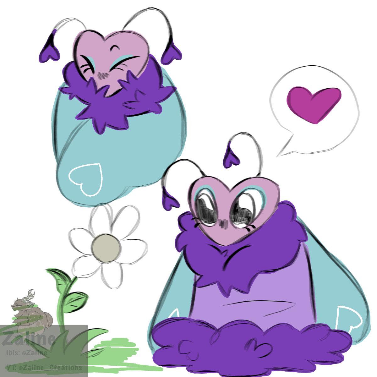 Toon 2) Flutter - ibisPaint