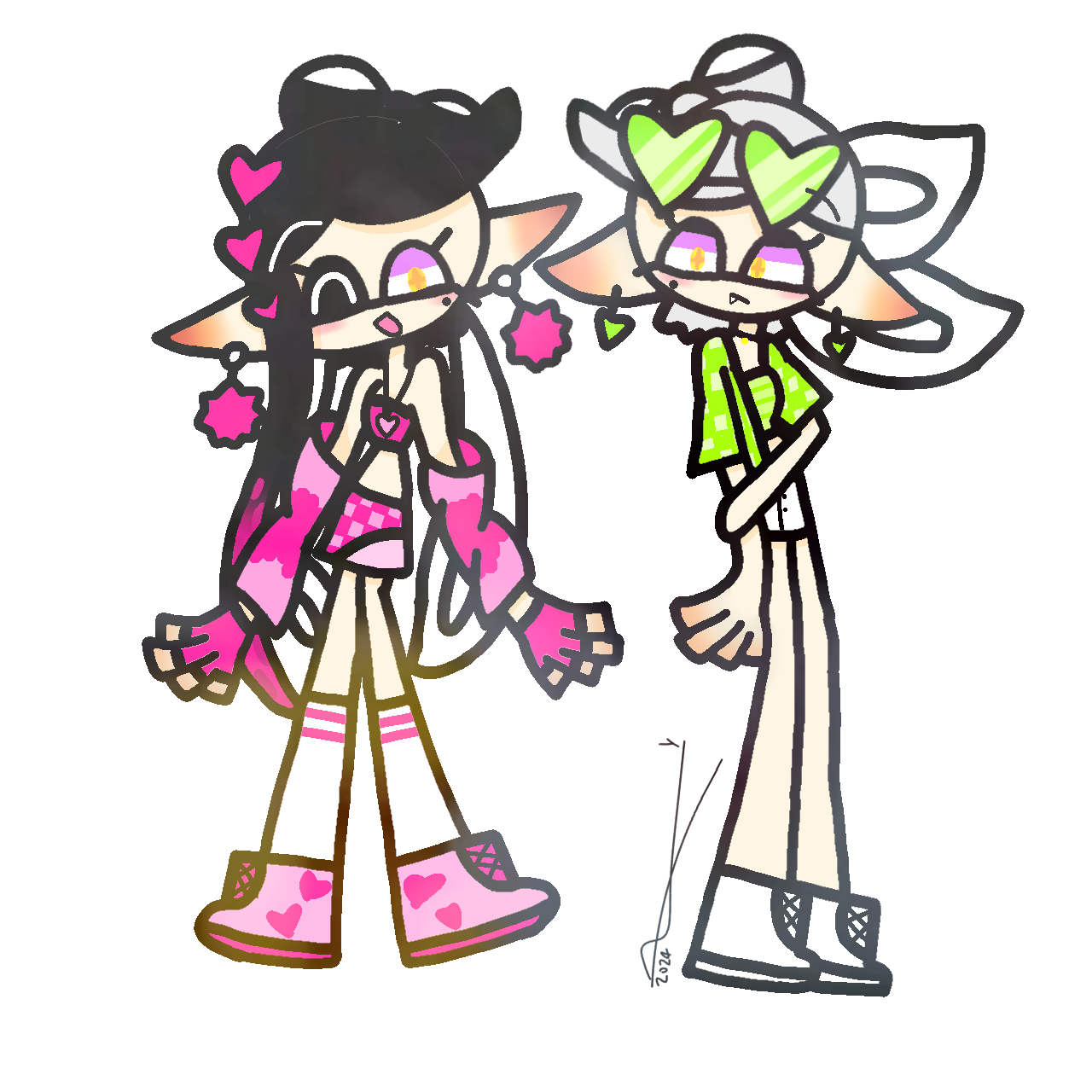 funni calamari's - ibisPaint