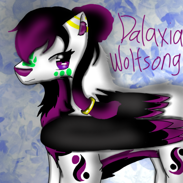 My Oc wolf form - ibisPaint