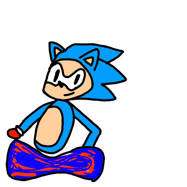 Super Sonic 🥶 - ibisPaint