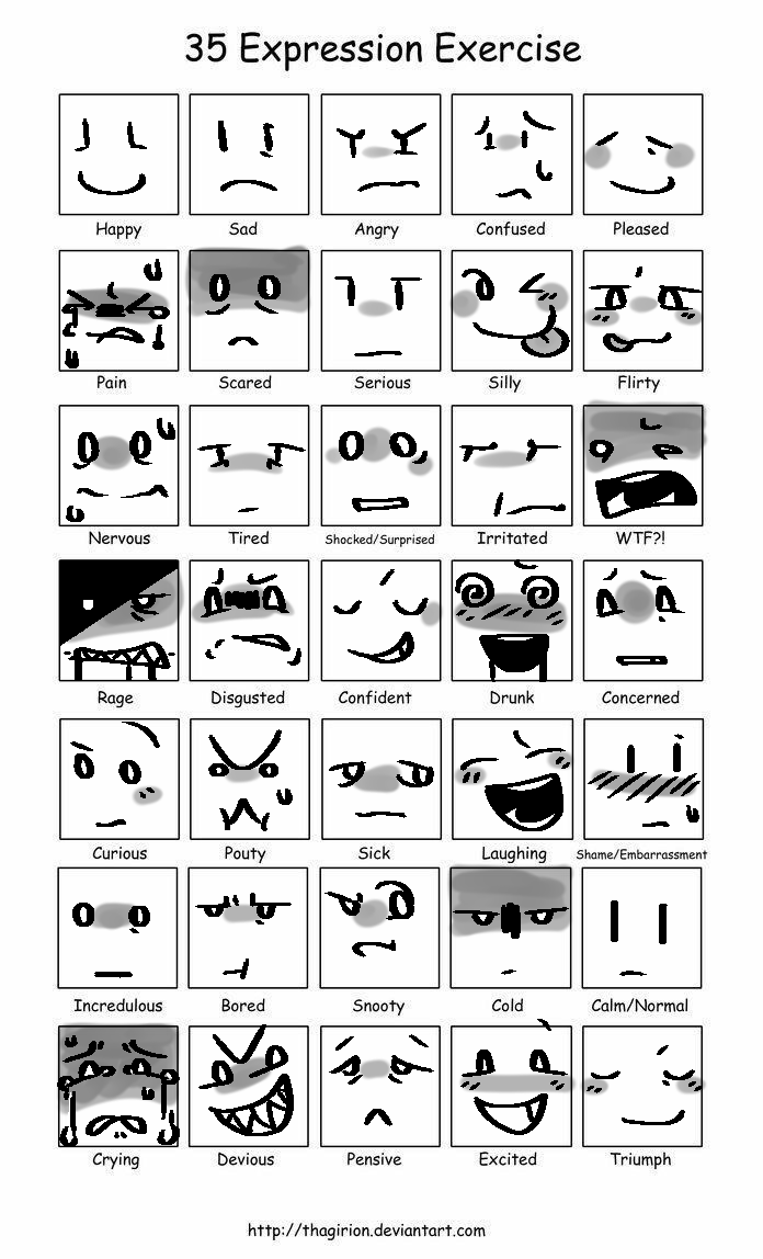 expression exercise - ibisPaint