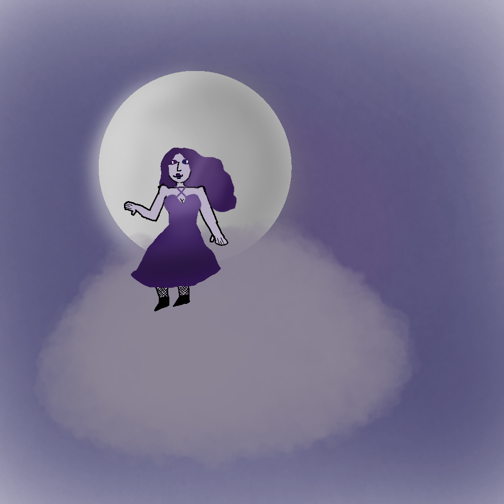 Moon goddess - ibisPaint