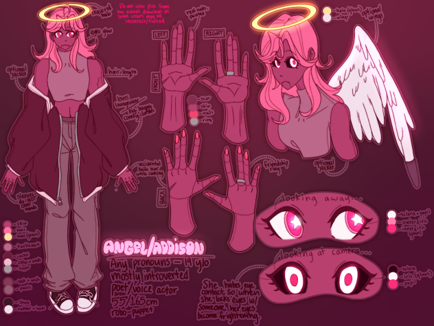 Angel-Addison ref sheet - ibisPaint