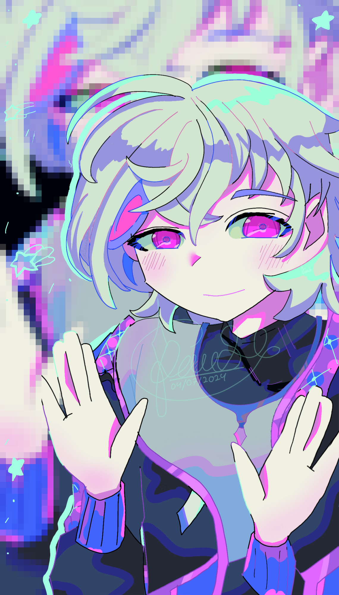 Hi~ I catch you~ - ibisPaint