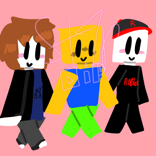 noob, guest & bacon - ibisPaint