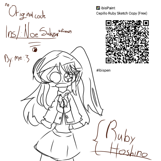 Ruby Sketch re-created by me - ibisPaint