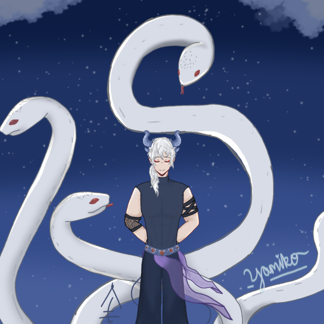 snake demon - ibisPaint