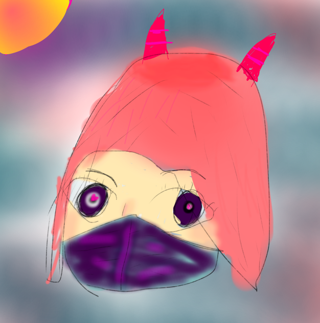 Demon girl speeddraw - ibisPaint