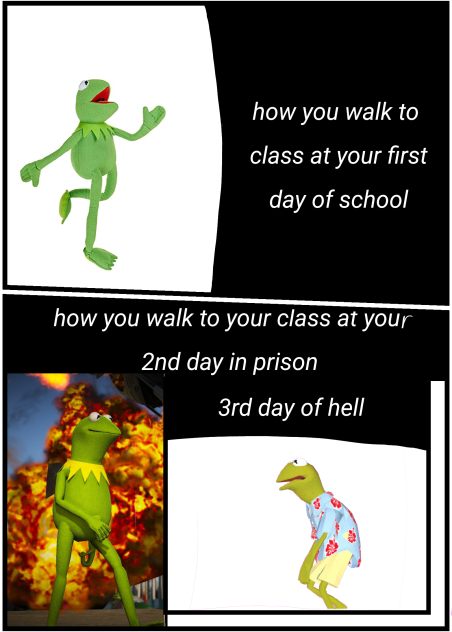 Just a NORMAL KERMIT MEME - ibisPaint