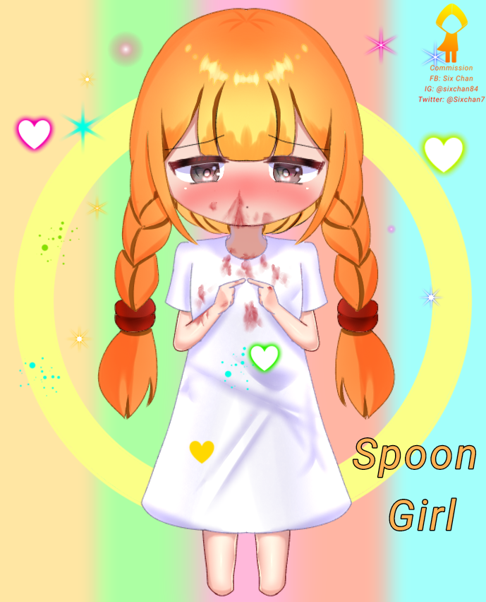 Little Nightmares 2 Spoon Girl 🥄 - ibisPaint