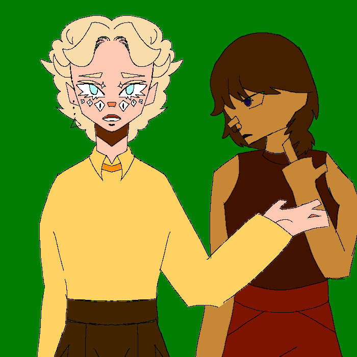 chester and robin fan art - ibisPaint