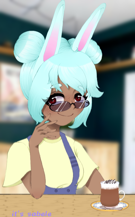 want some latte - ibisPaint