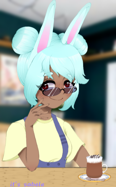 want some latte - ibisPaint