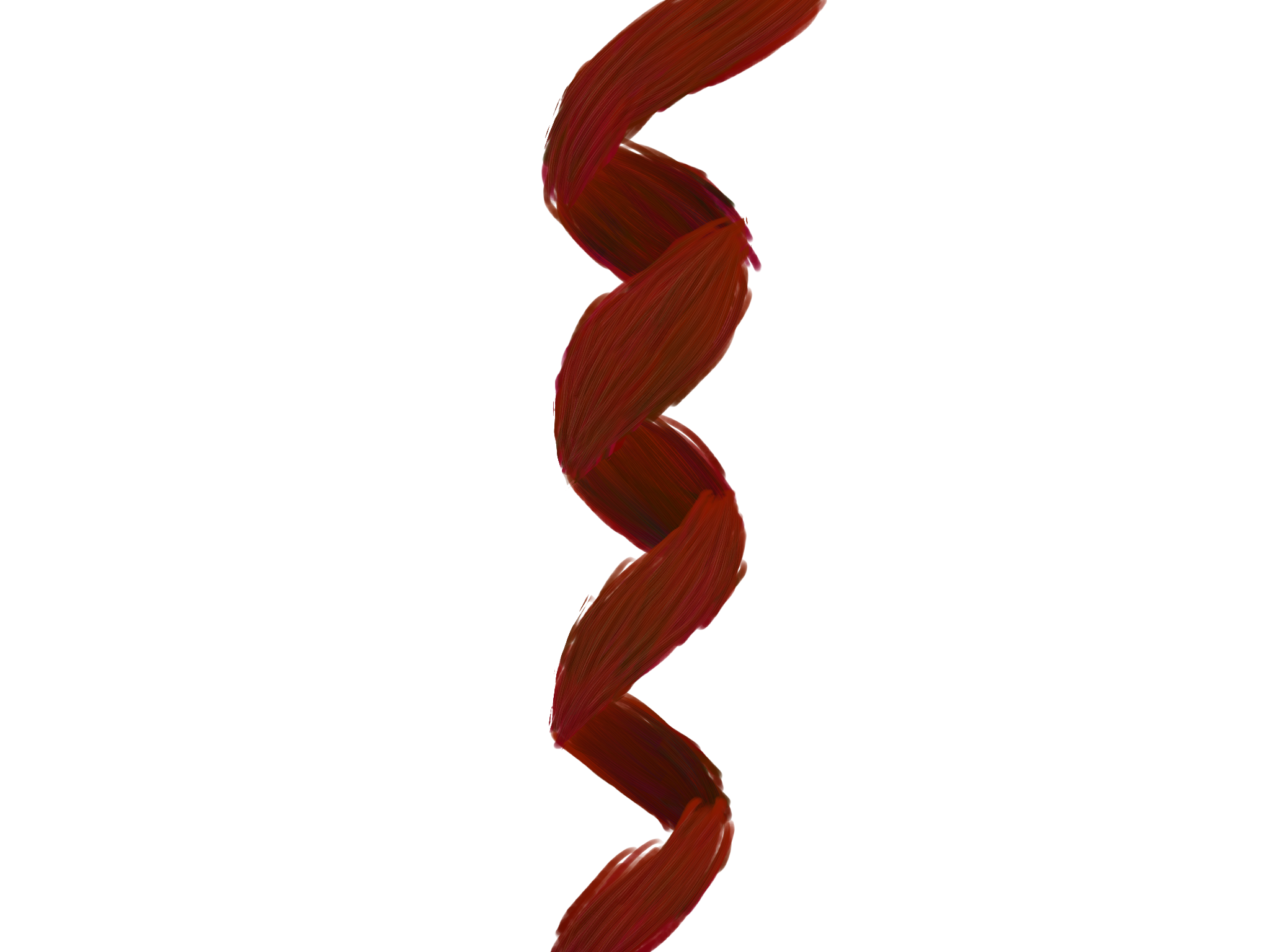 How to draw a curl - ibisPaint
