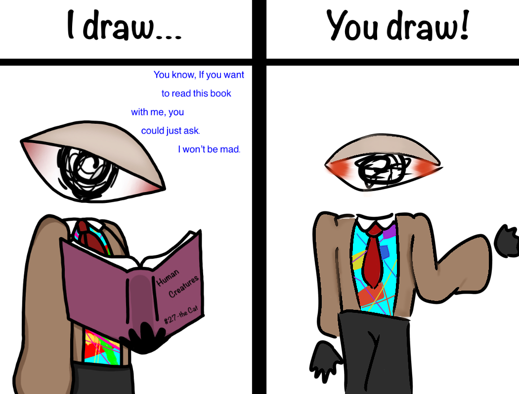 I DRAW YOU DRAW COLLAB THINGY - ibisPaint