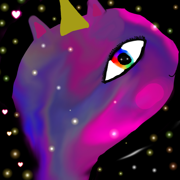 Unicorn of rainbows (pretty cringe) - ibisPaint