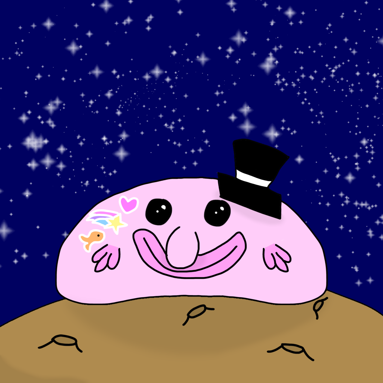 Blobby Ibispaint