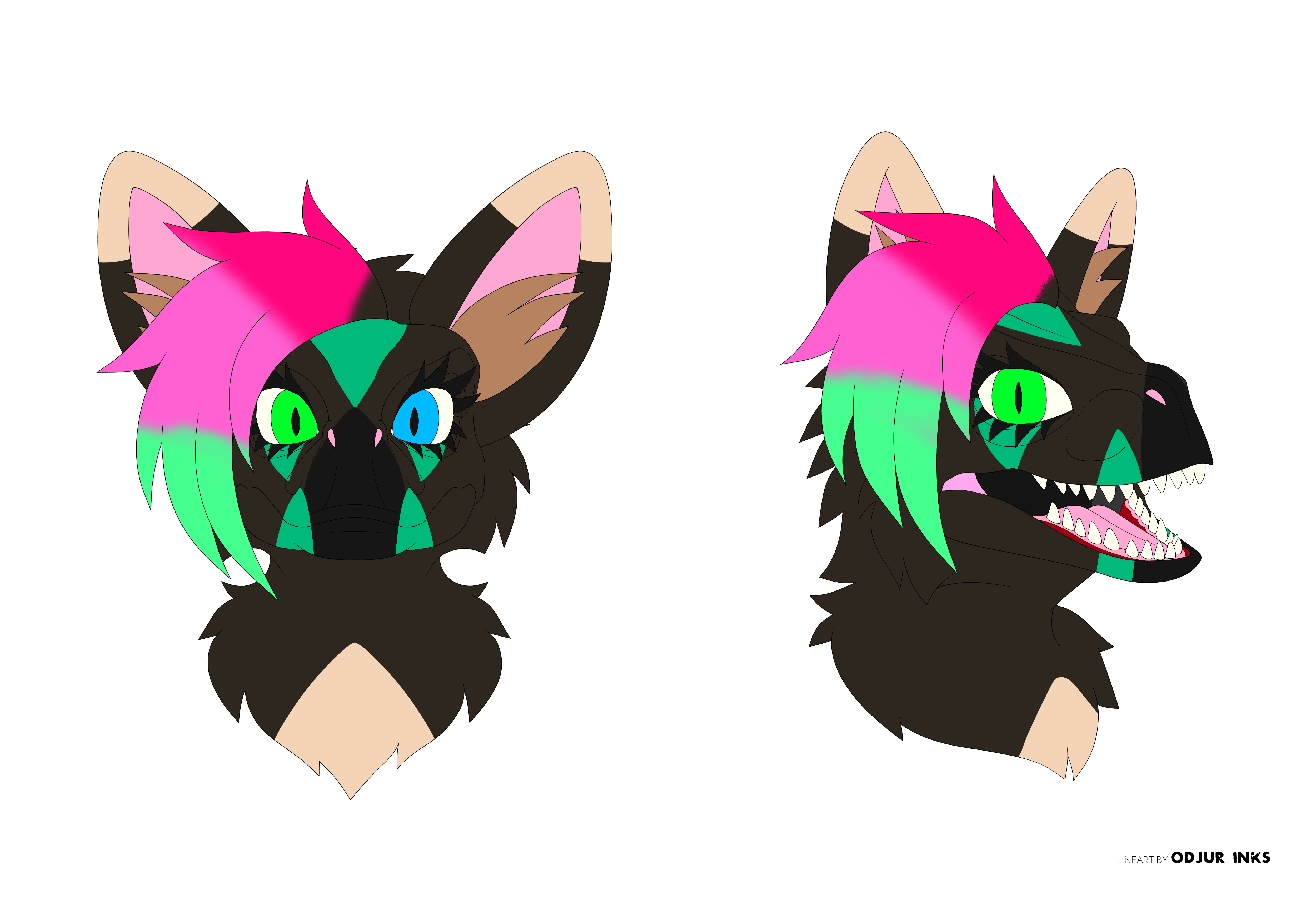 Tamara Dinomask Reference - ibisPaint