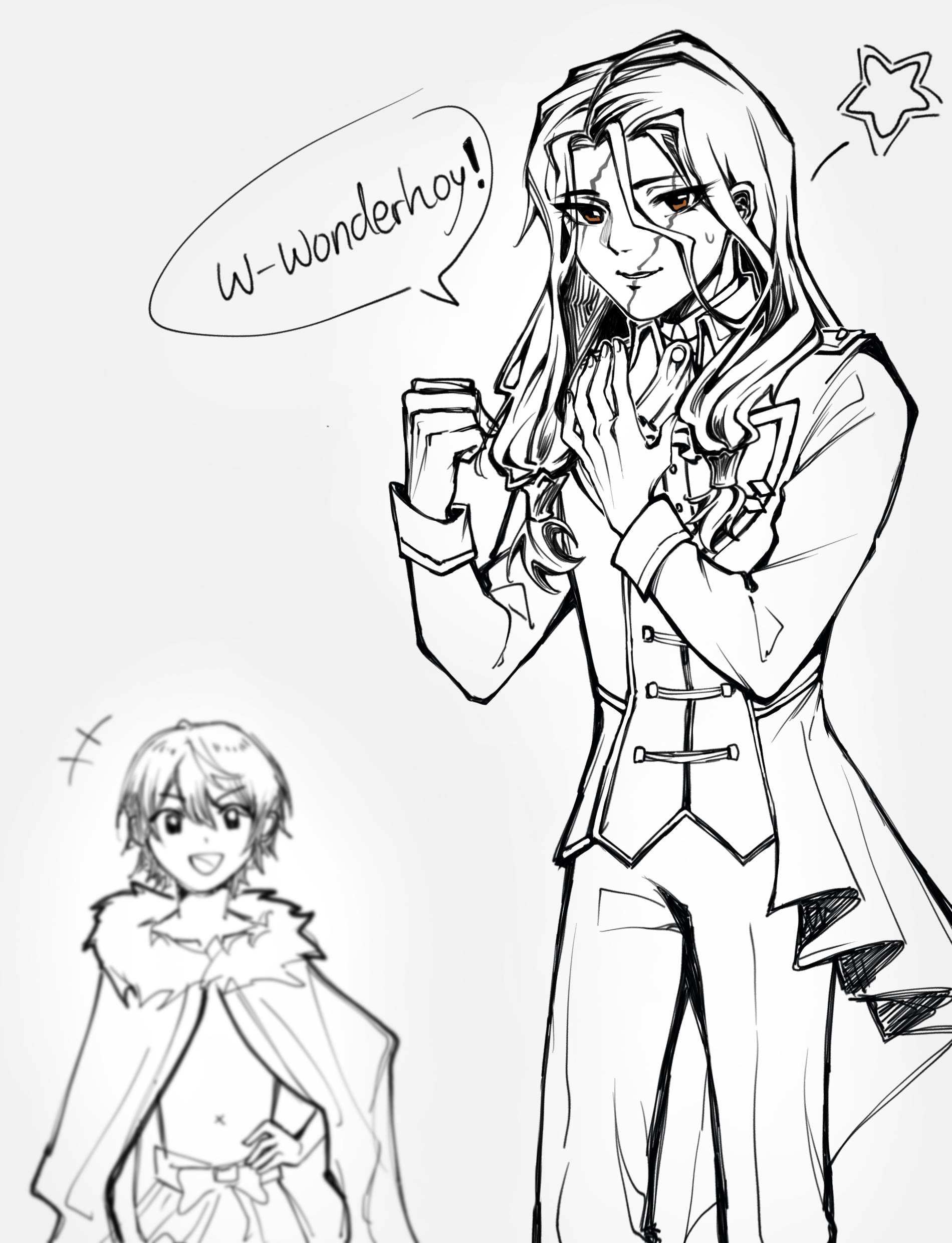 Tsukasa and Tsukasa - ibisPaint