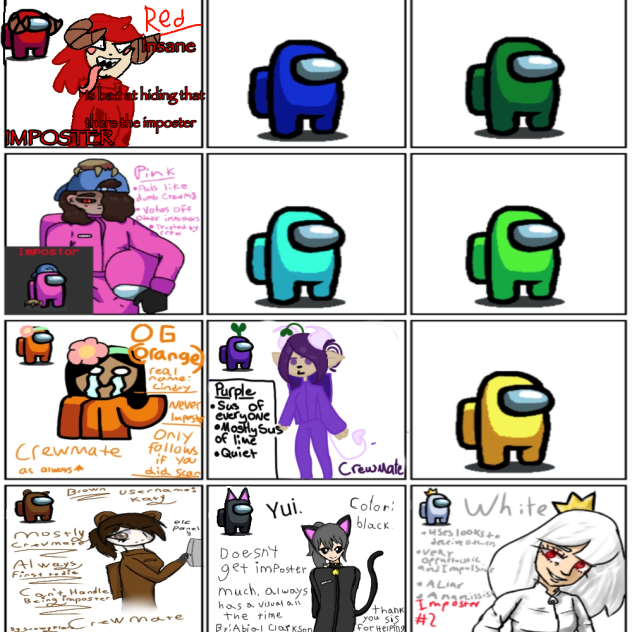 Among us collab! - ibisPaint