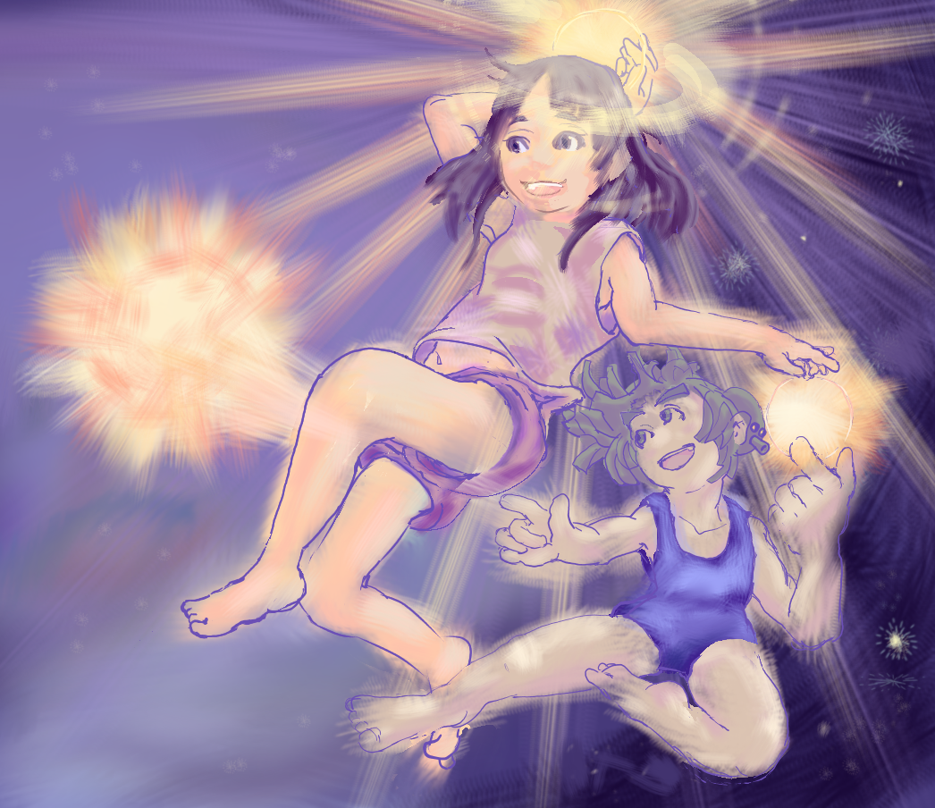 Arena of Cosmic Dodgeball - ibisPaint