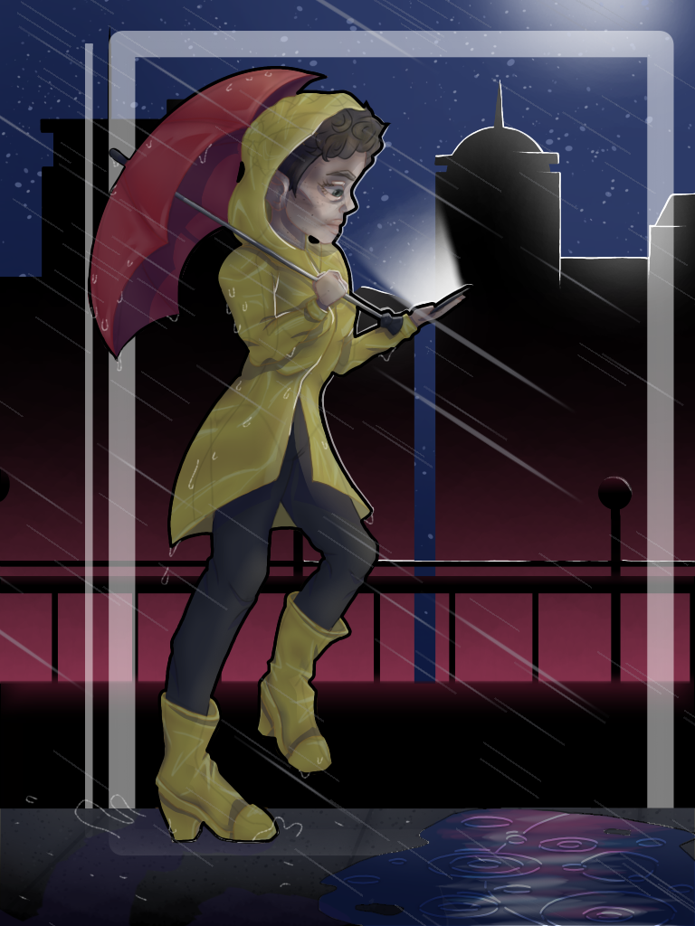 Rainy Night - ibisPaint