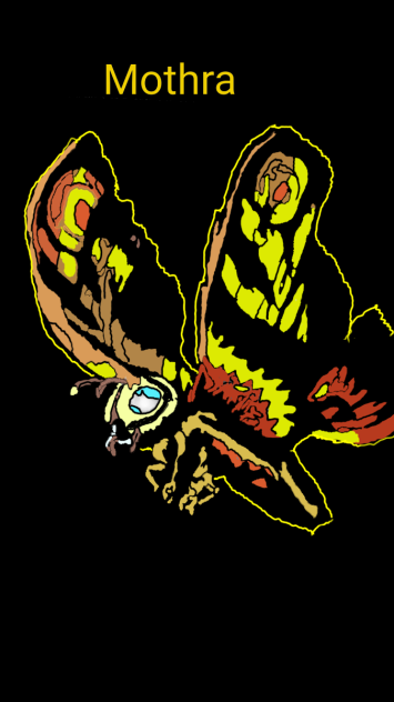 Mothra Return of the Earth Defenders - ibisPaint